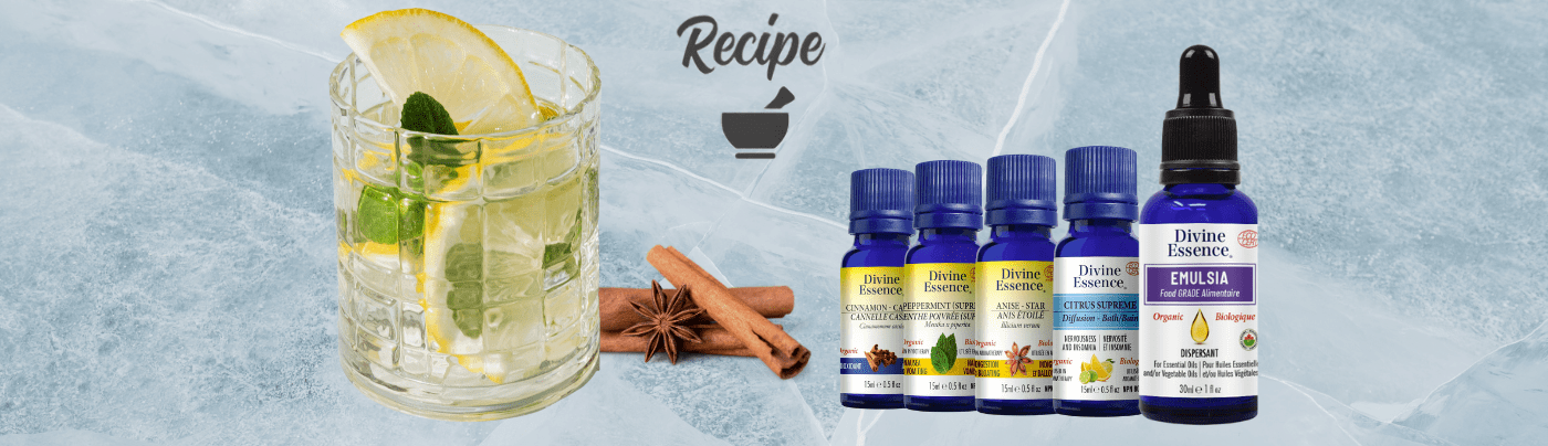 Essential Oil Flavored Water – Divine Essence