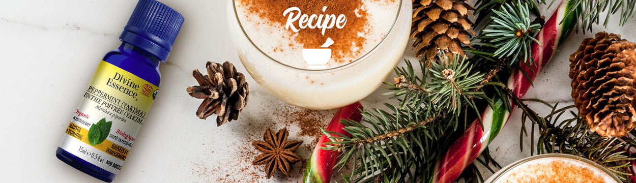 VEGAN EGGNOG (CLASSIC OR PEPPERMINT) – Divine Essence