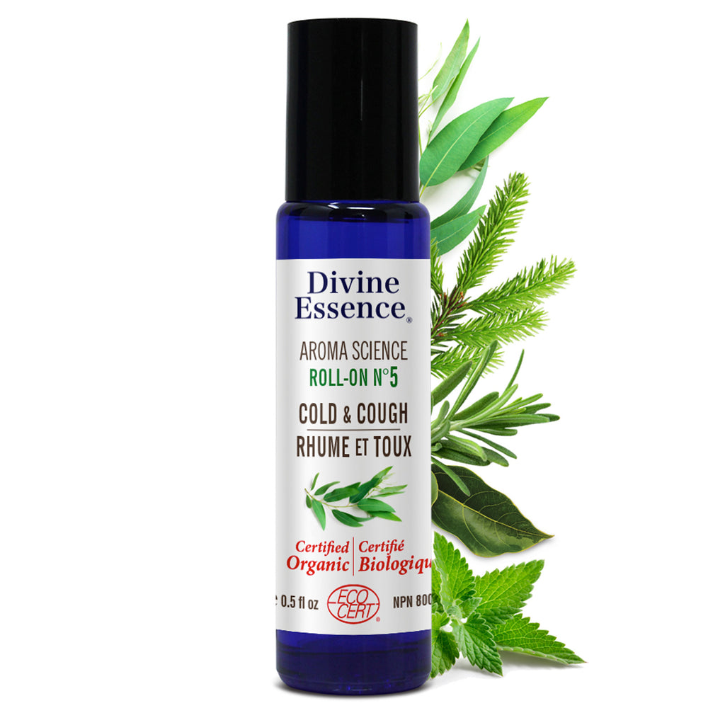 No 5 - Cold and Cough Organic Roll-on – Divine Essence