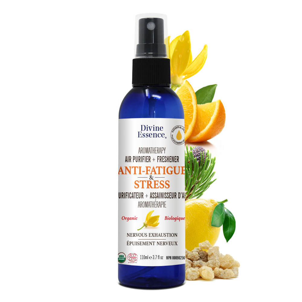 Anti-fatigue & Stress Organic Air Purifier + Freshener – Divine Essence